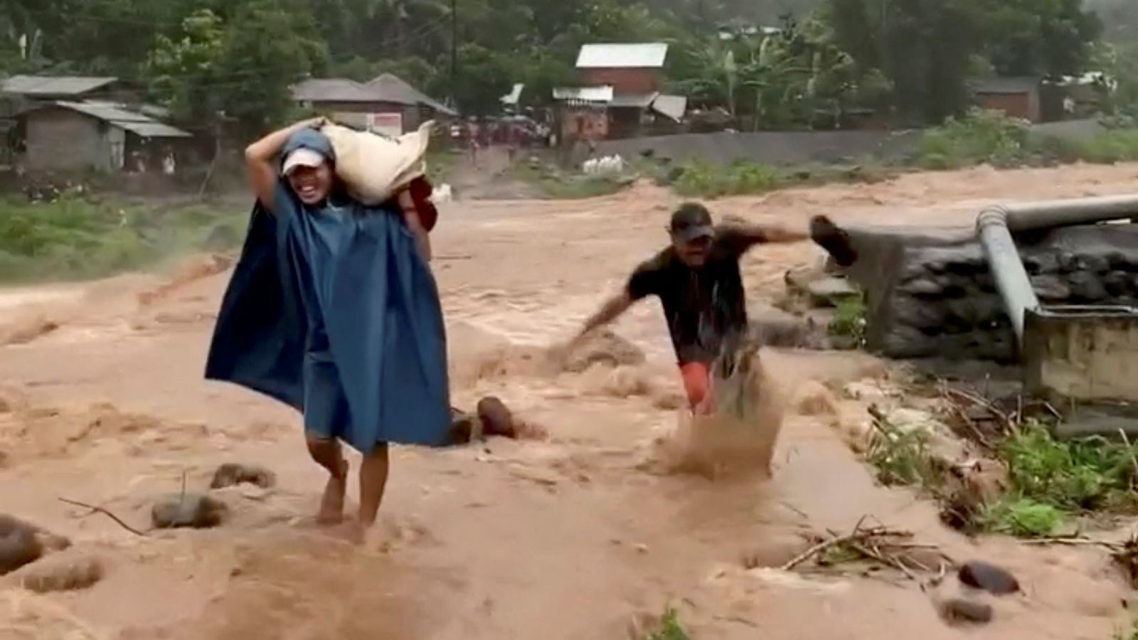 Nearly 100,000 evacuated after Typhoon Rai hits the Philippines | World ...
