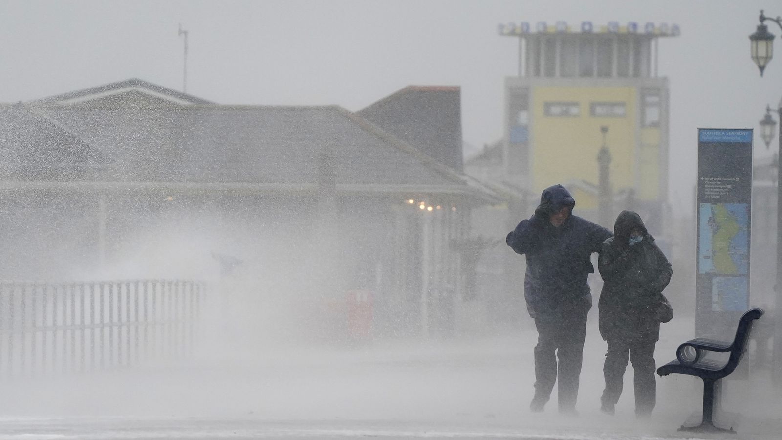 Storm Barra: Floods and 59,000 without power in Ireland as 80mph winds ...