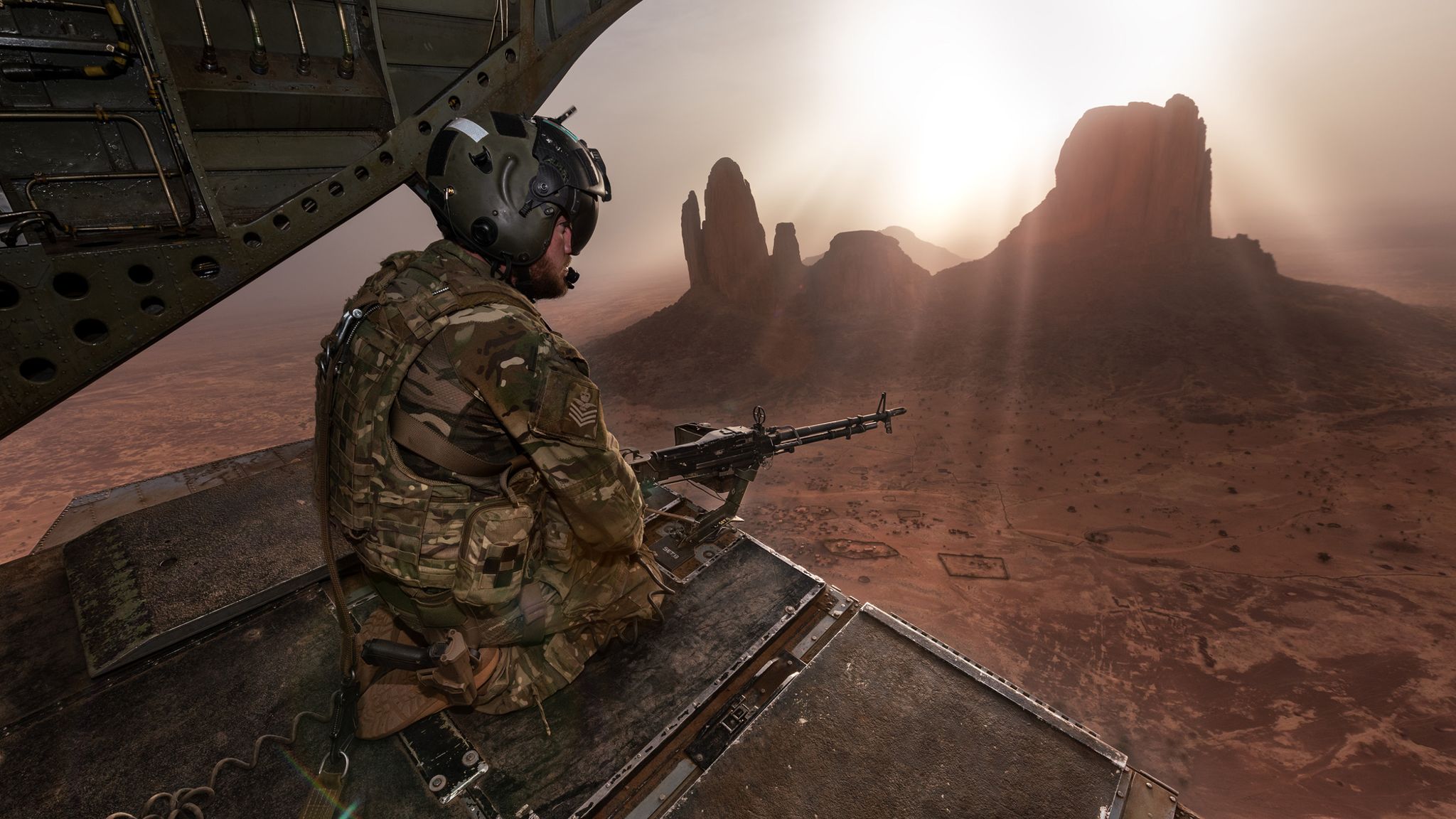 Pictures show UK armed forces at work around the world | UK News | Sky News