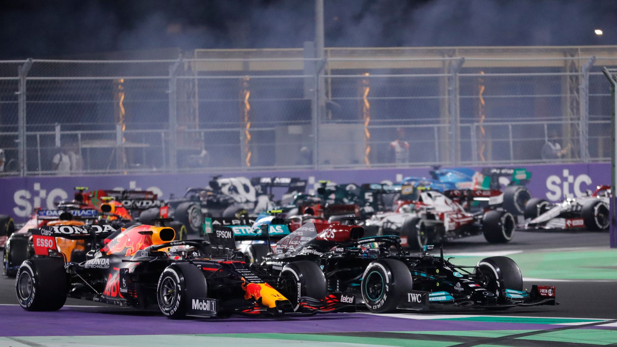 Lewis Hamilton takes F1 title race to final round with dramatic victory ...