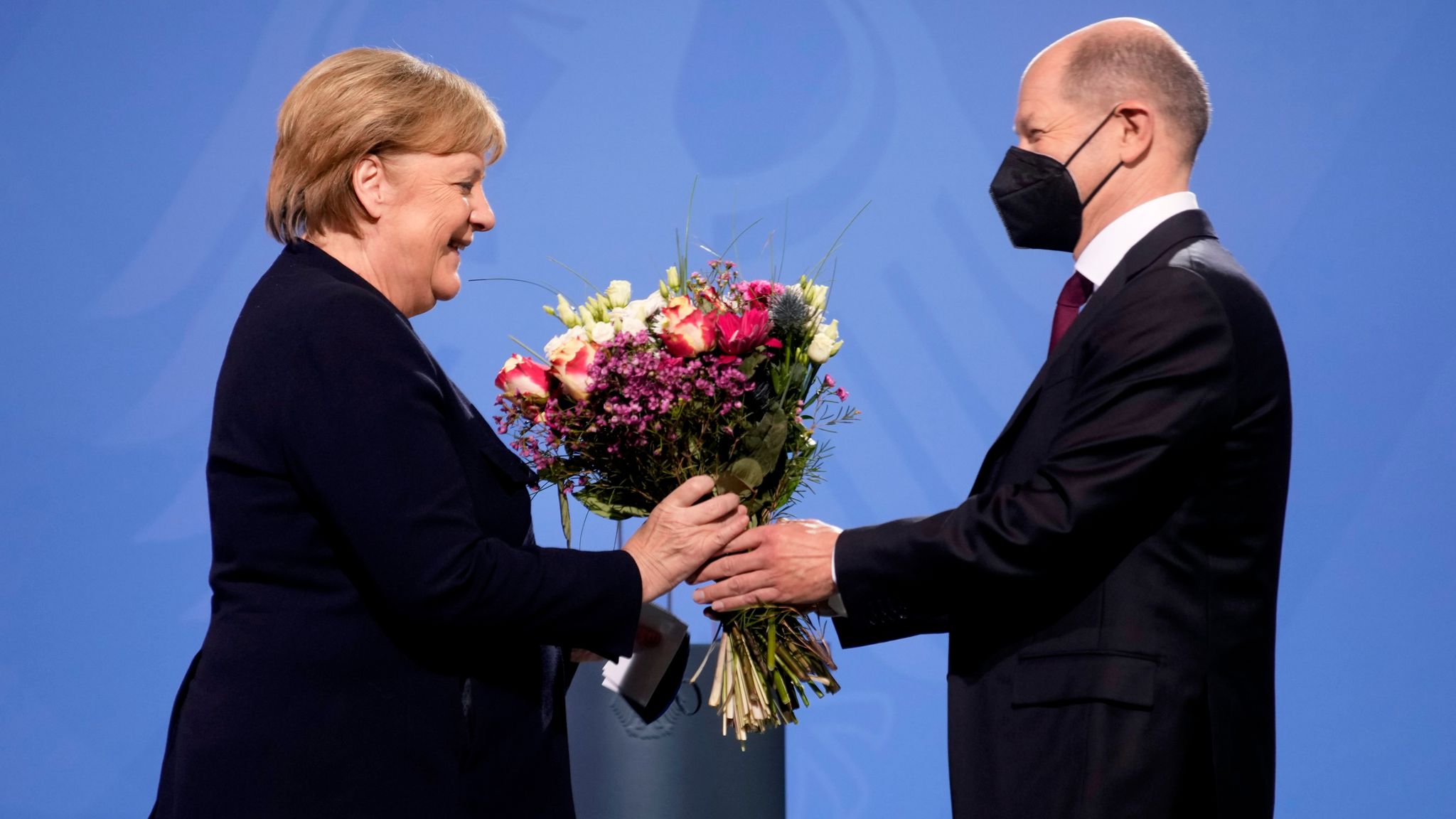 Germany: Olaf Scholz replaces Angela Merkel as chancellor after 16 ...