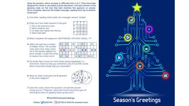 GCHQ sends out brainteaser Christmas card - can you solve the festive ...