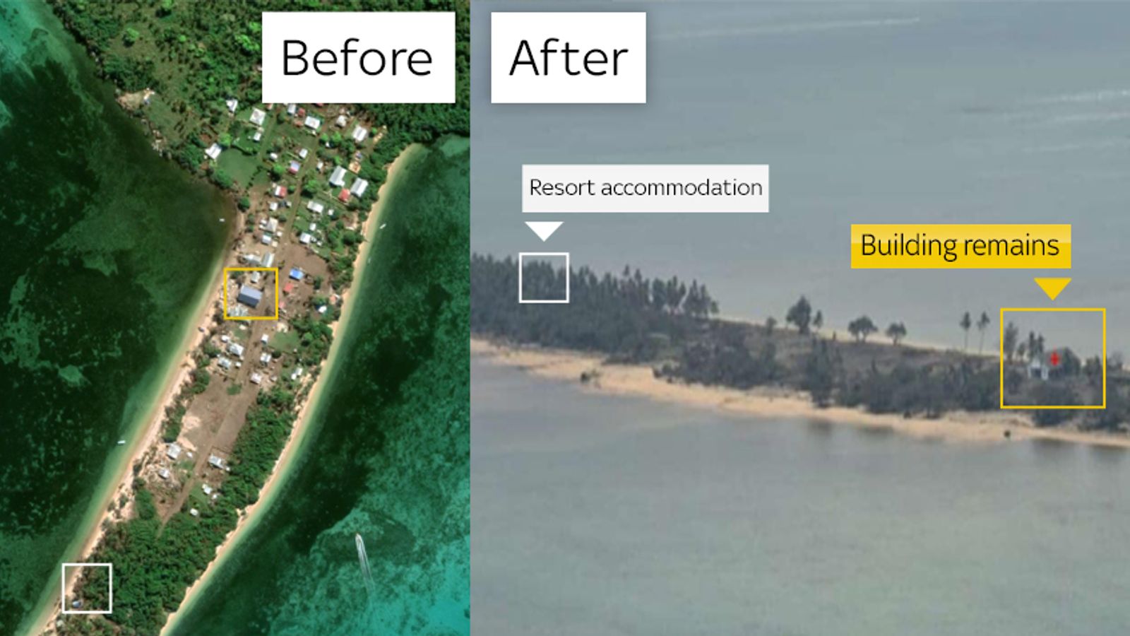 Tonga tsunami: Entire islands destroyed as devastation revealed after ...