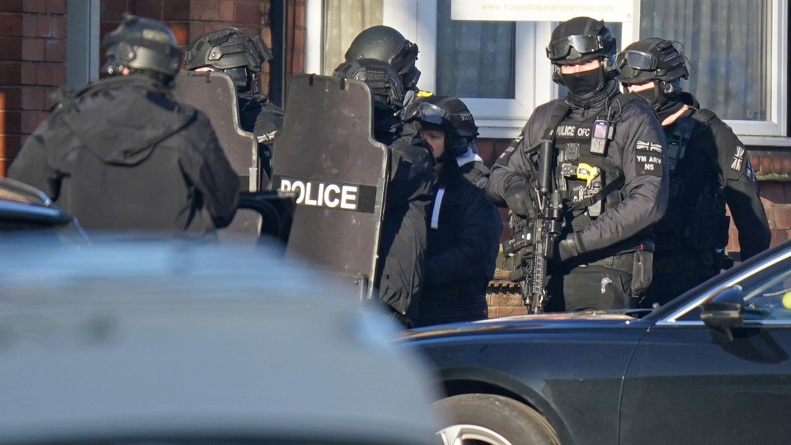 Coventry stand-off: Siege ends after police officers force way into ...
