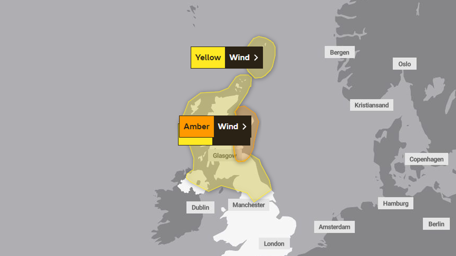 UK weather: Storm Malik forecast to deal 'glancing blow' this weekend ...