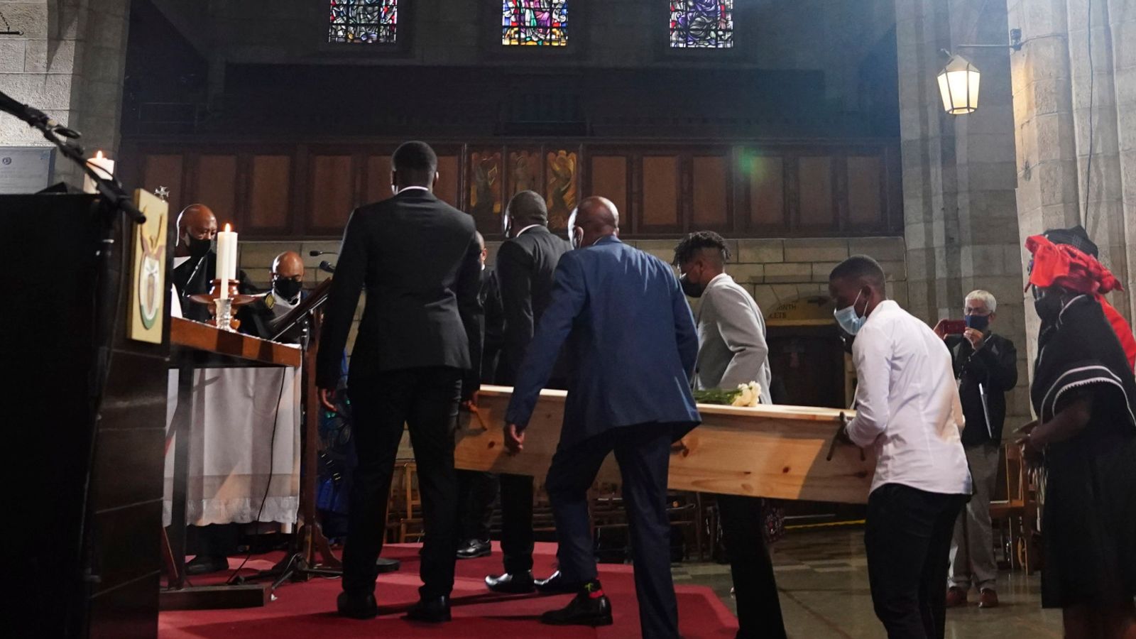 'The spiritual father of our new nation': South Africa president's ...