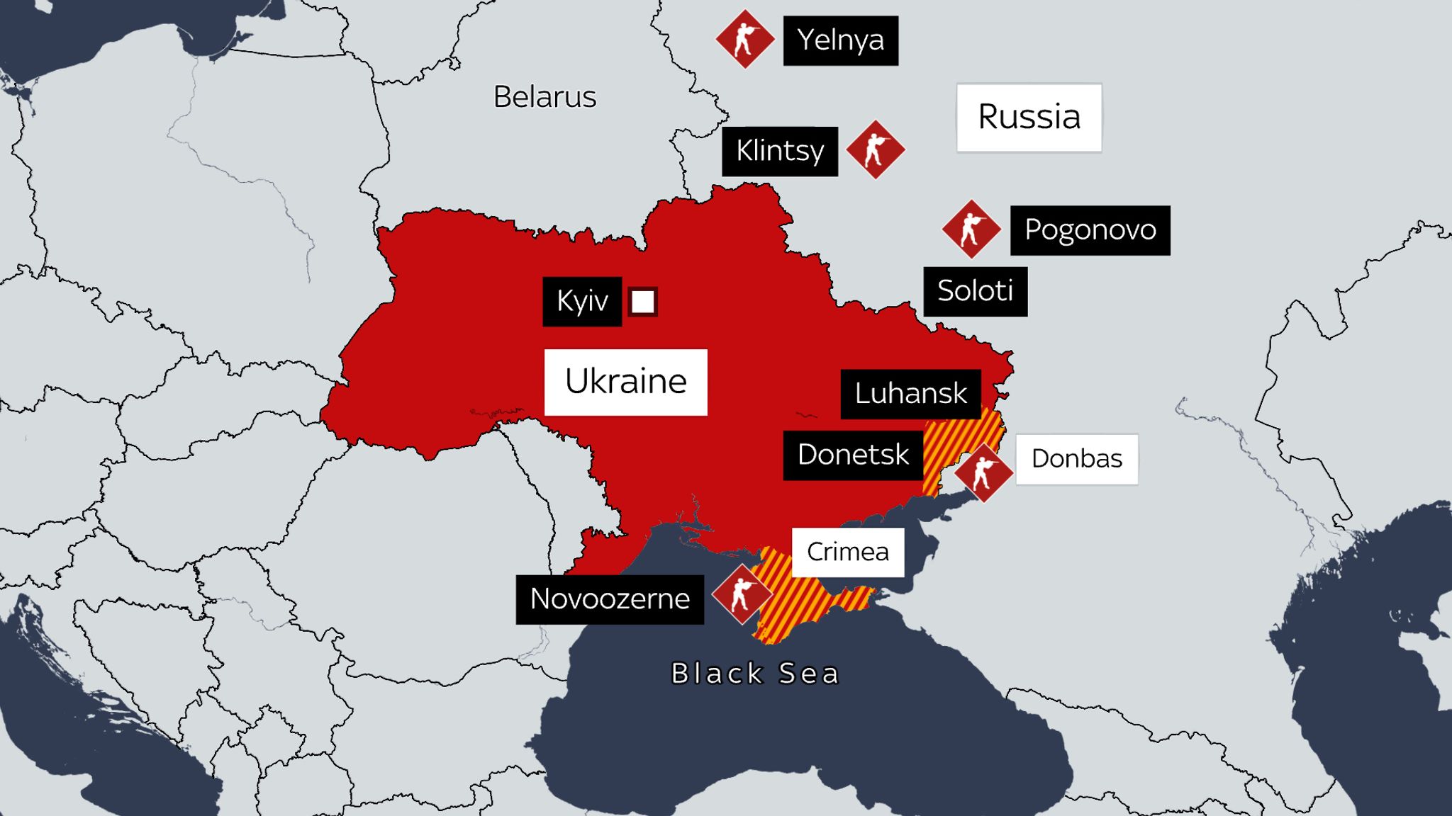 Russia-Ukraine: What's happening on the border and why are tensions so ...