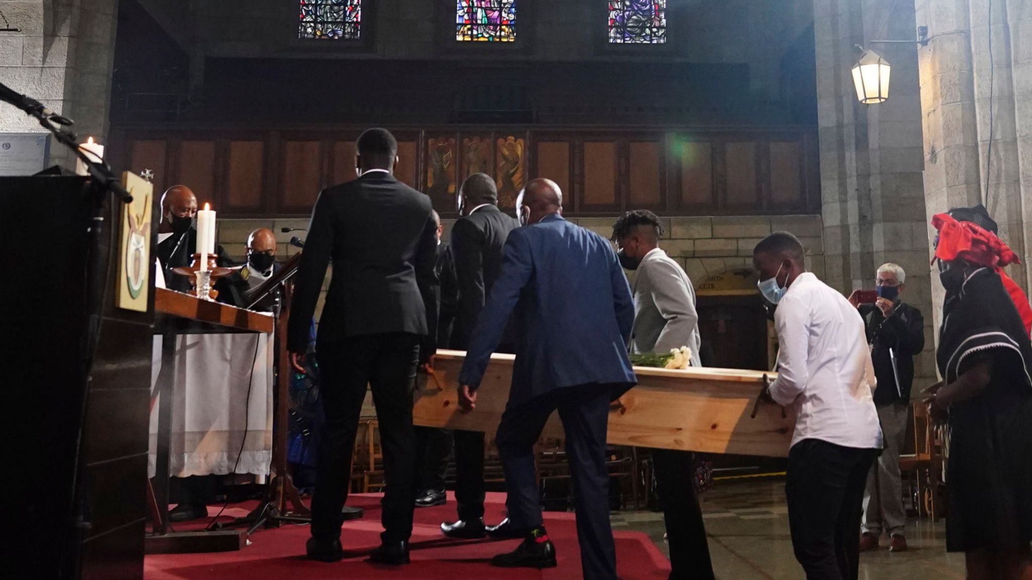 'The spiritual father of our new nation': South Africa president's ...