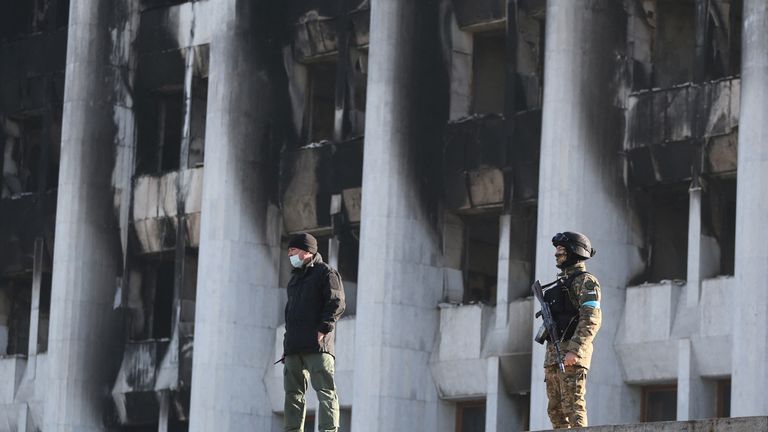 Countless Kazakhstan protesters dead | World News | Sky News Countless Kazakhstan protesters dead | World News | Sky News