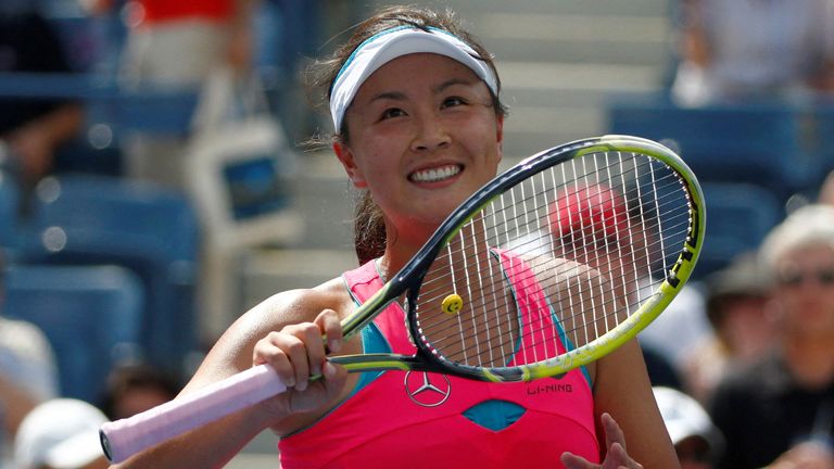 Peng Shuai : 'Huge misunderstanding' | World News | Sky News