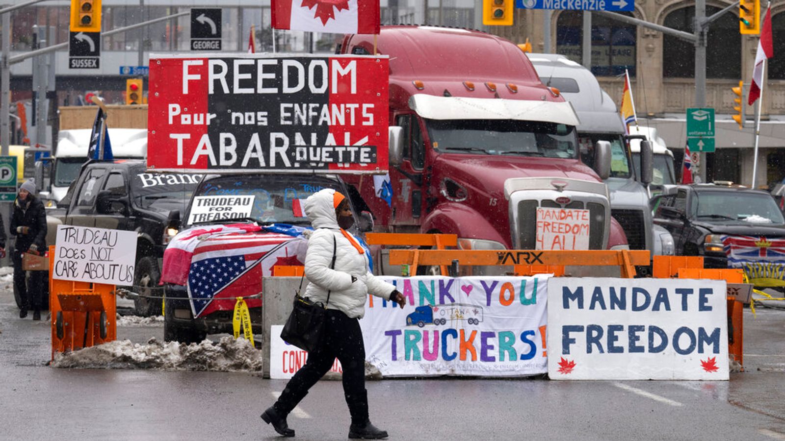 Freedom Convoy: Why are Canadian truckers protesting and where else is ...