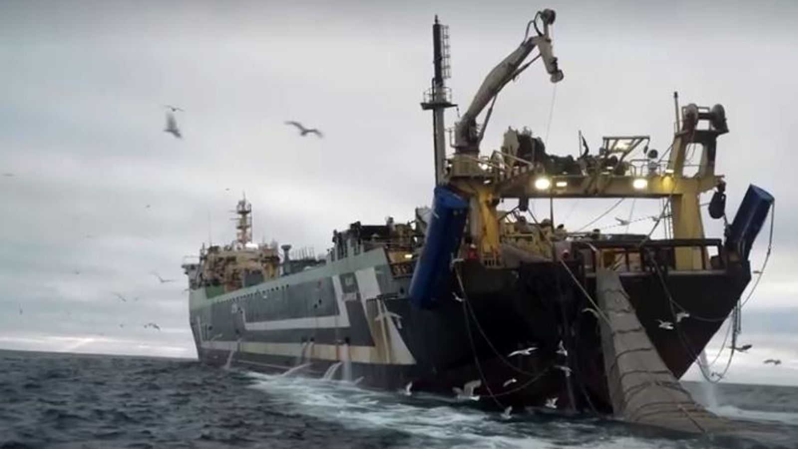 Super trawler spills 100,000 dead fish off French coast, triggering ...