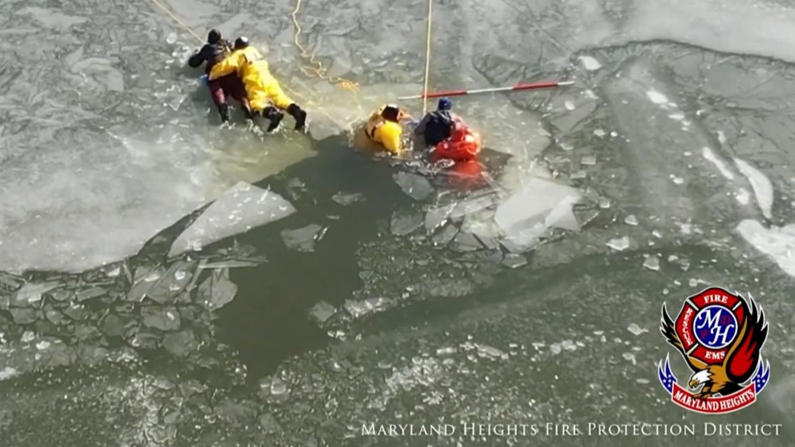 Missouri: Two teenagers pulled from frozen lake by firefighters | US ...