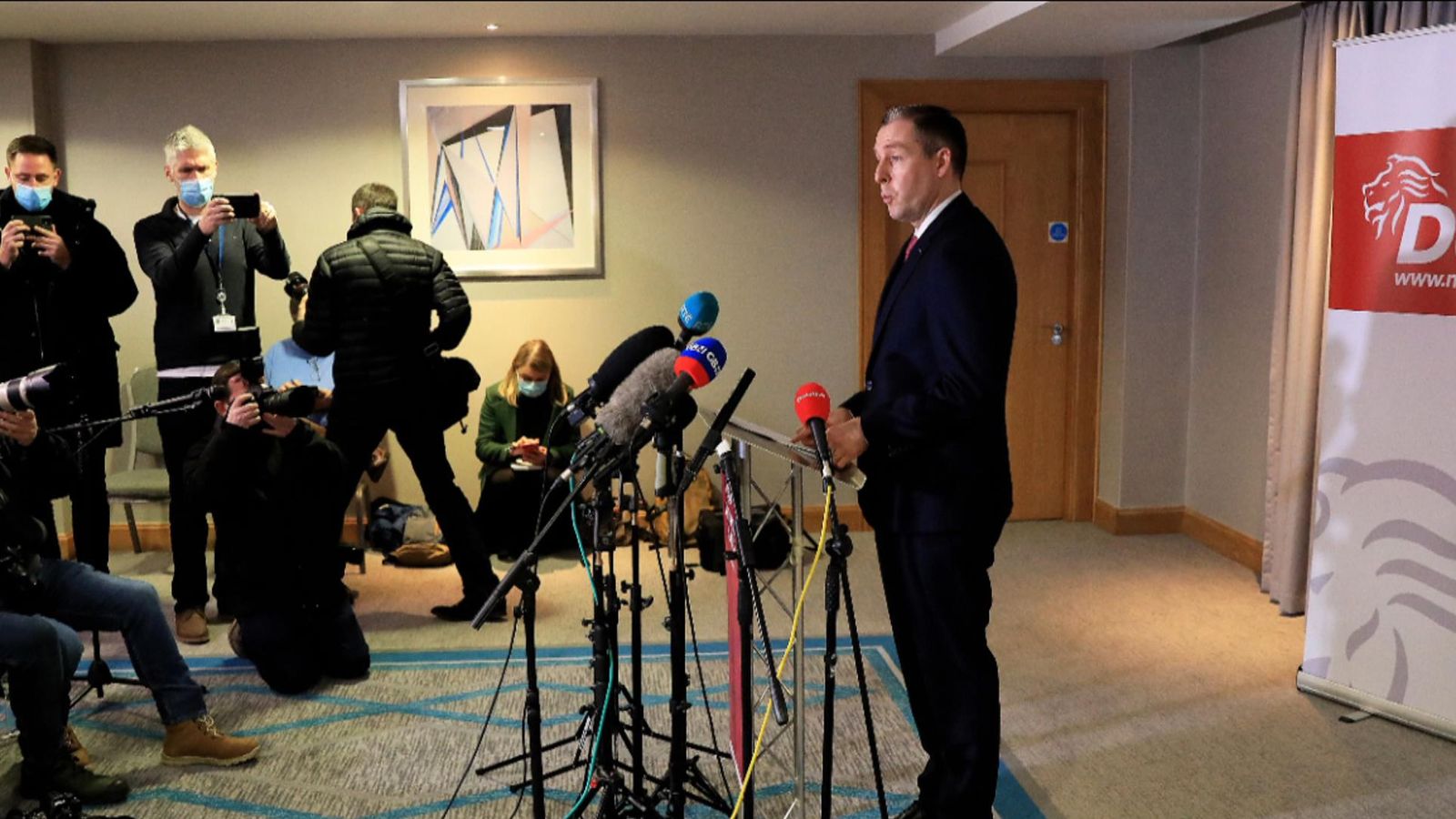Northern Ireland's First Minister Paul Givan has resigned in protest at ...