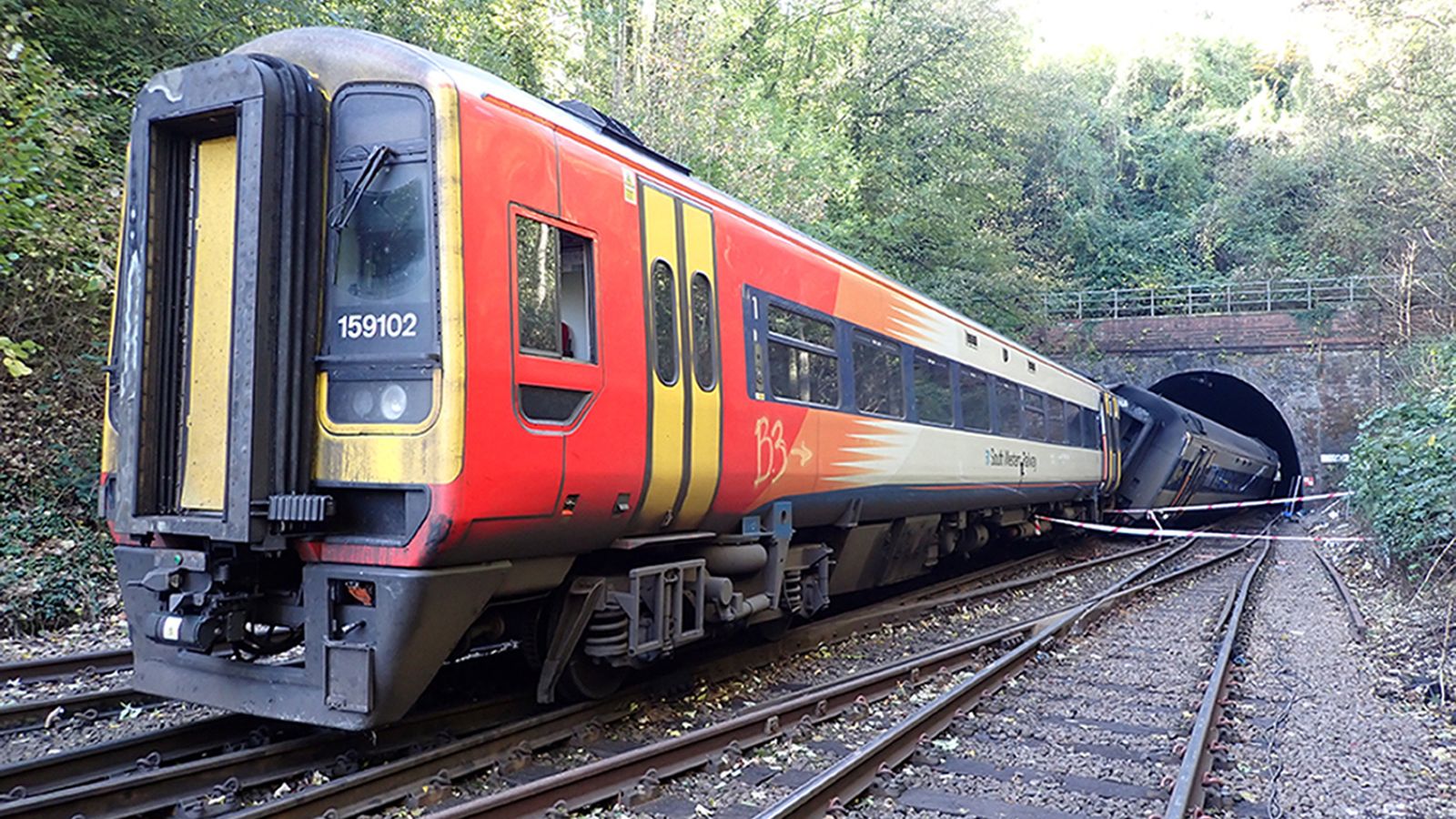Salisbury: Crushed leaves thought to have caused train crash were not ...