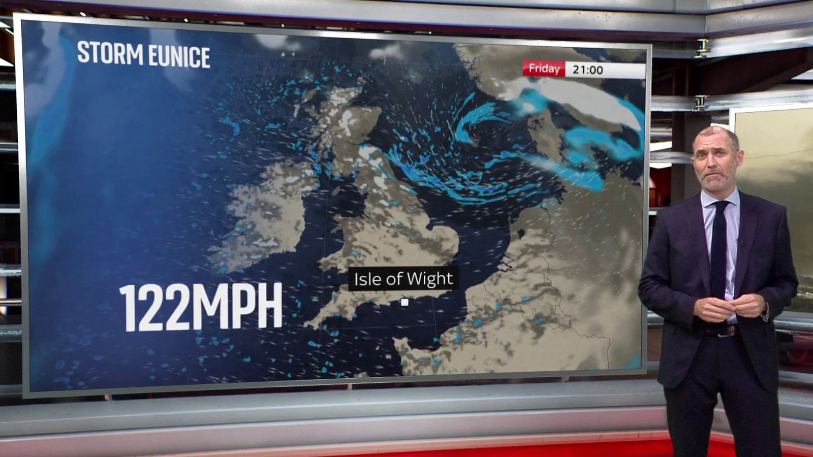Analysis: Were Storm Eunice warnings justified? | Weather News | Sky News