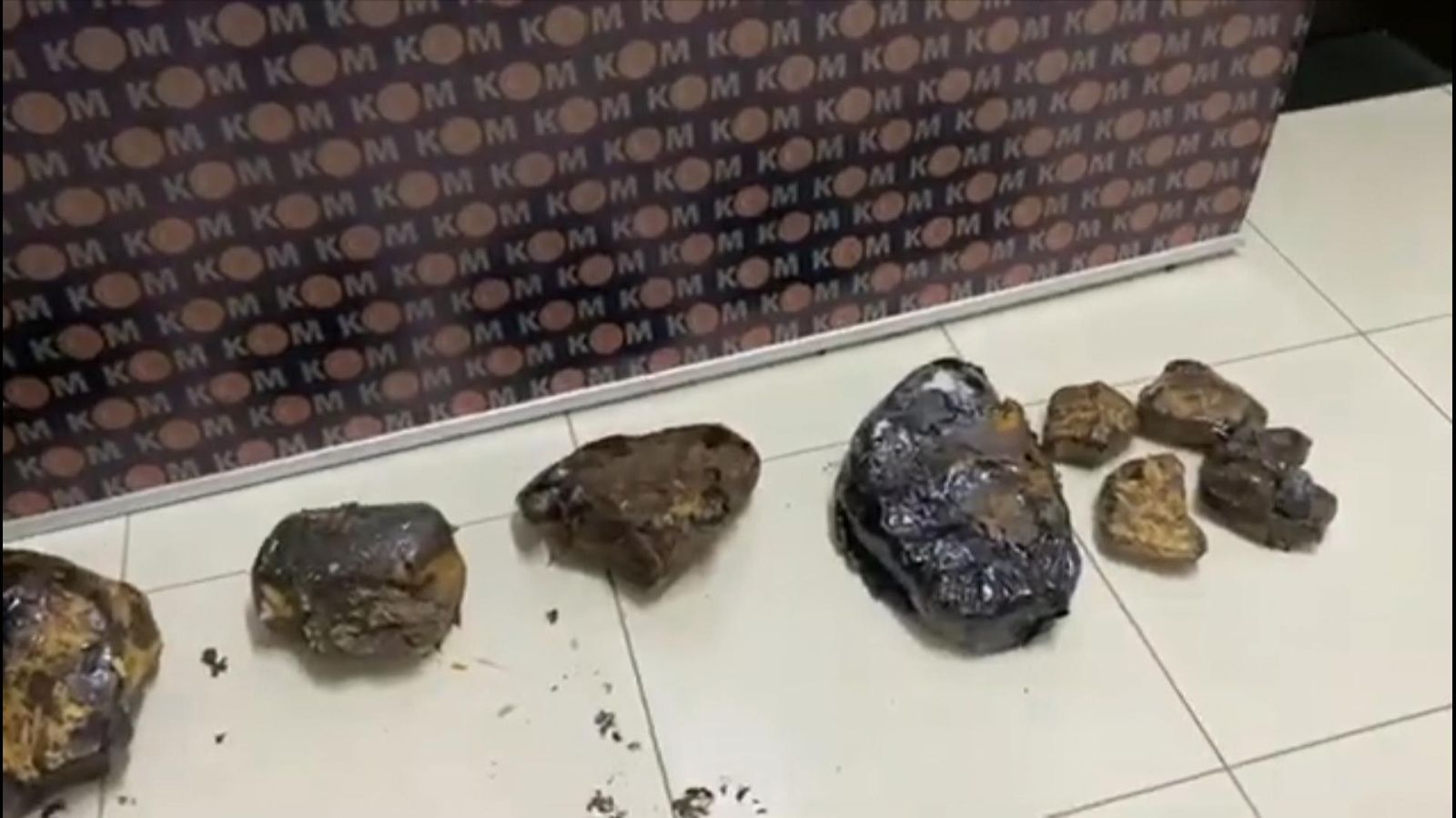 £500,000 worth of 'whale vomit' seized in Turkey | World News | Sky News