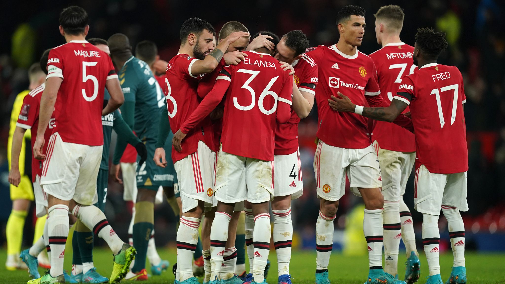 Manchester United's Anthony Elanga sent racist abuse on Instagram after ...