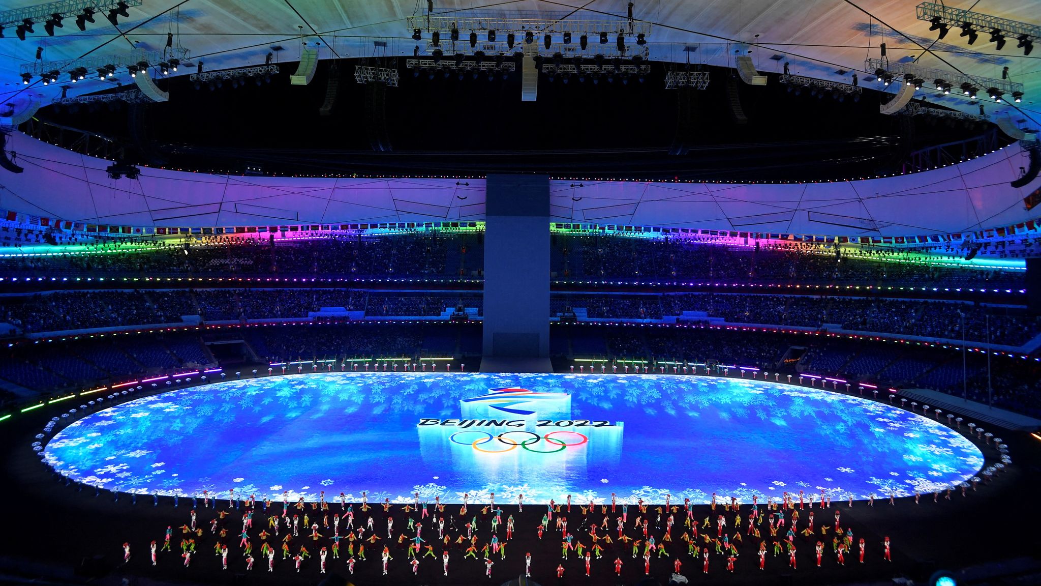 Winter Olympics' opening ceremony gets under way in Beijing as China ...