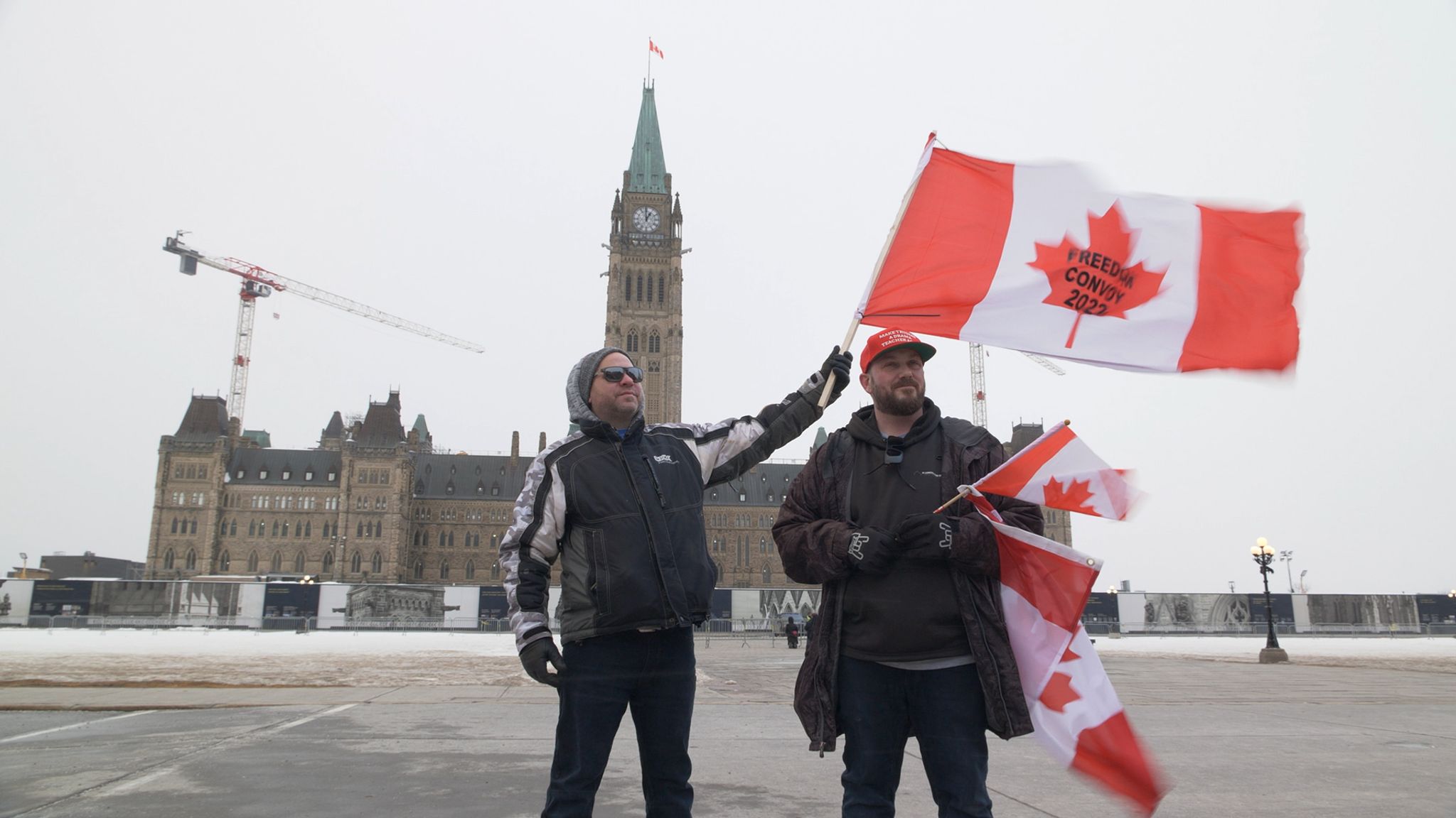 Freedom Convoy: Festival vibes as protests cripple Canada's capital ...
