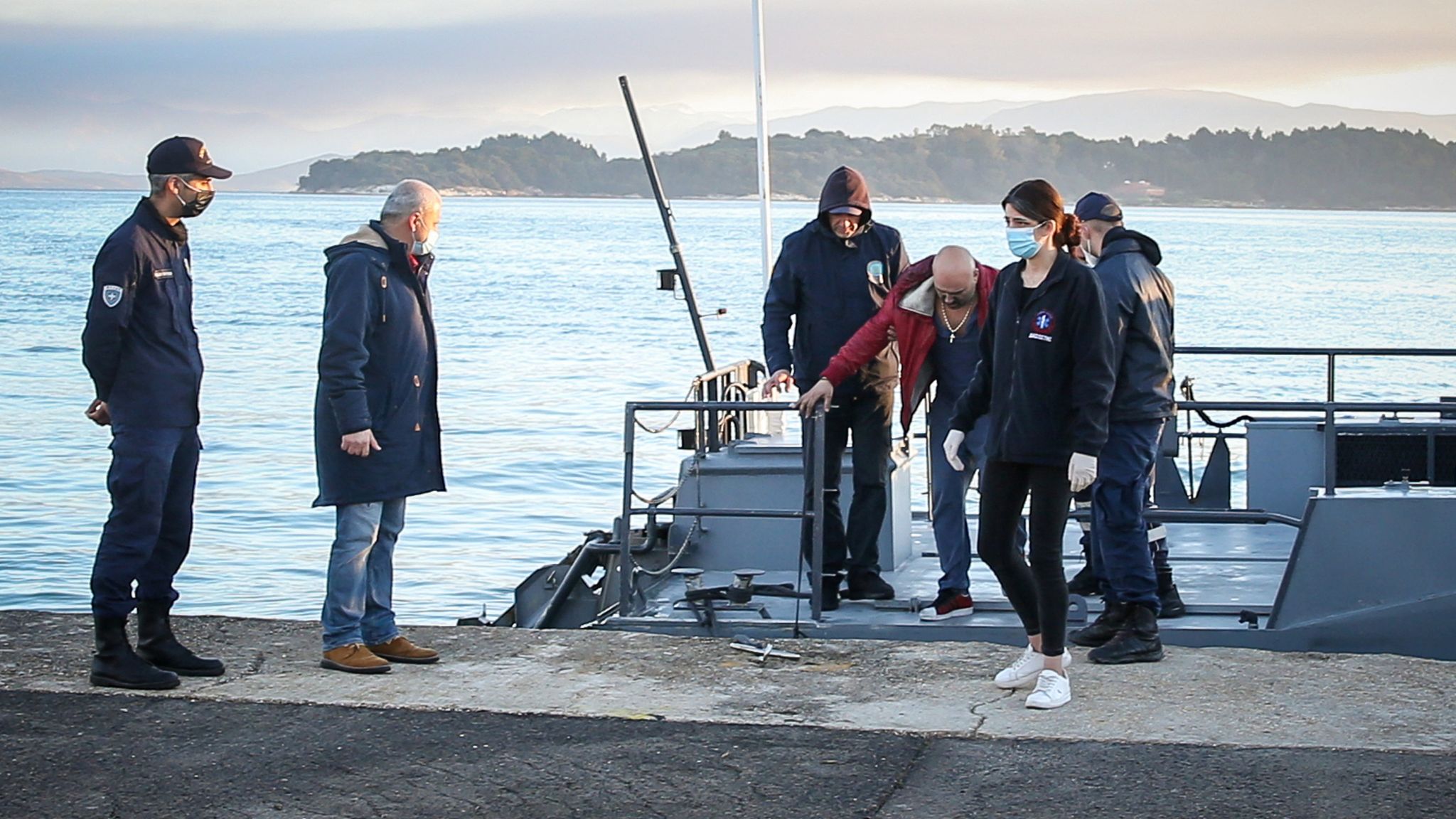 Greece ferry fire: Passengers feared missing and two people trapped on ...