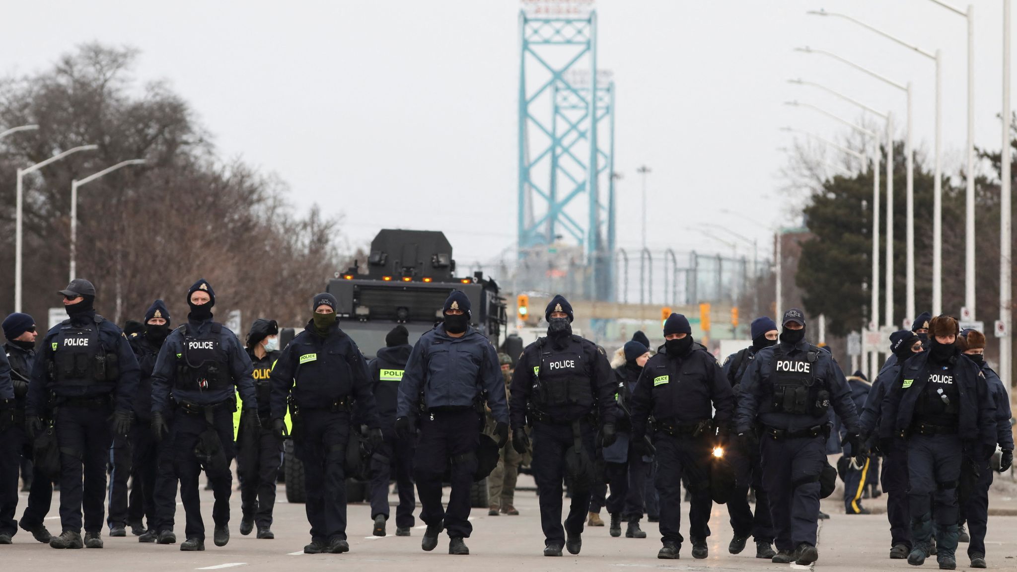Freedom Convoy: Canadian police clear 'Freedom Convoy' protests ...
