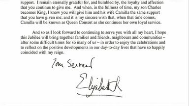 Queen reveals 'sincere wish' that Camilla becomes 'queen consort' when ...