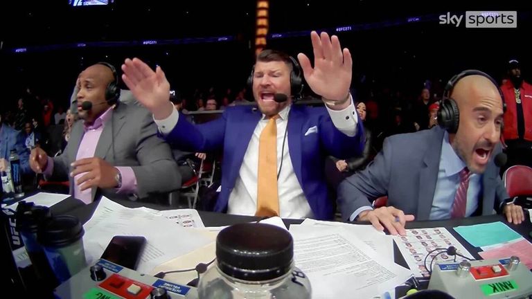 UFC 271: Commentator booth reactions | Video | Watch TV Show | Sky Sports
