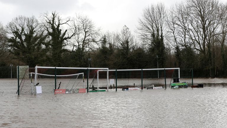 UK weather: Storm Franklin in pictures - trees felled in high winds ...