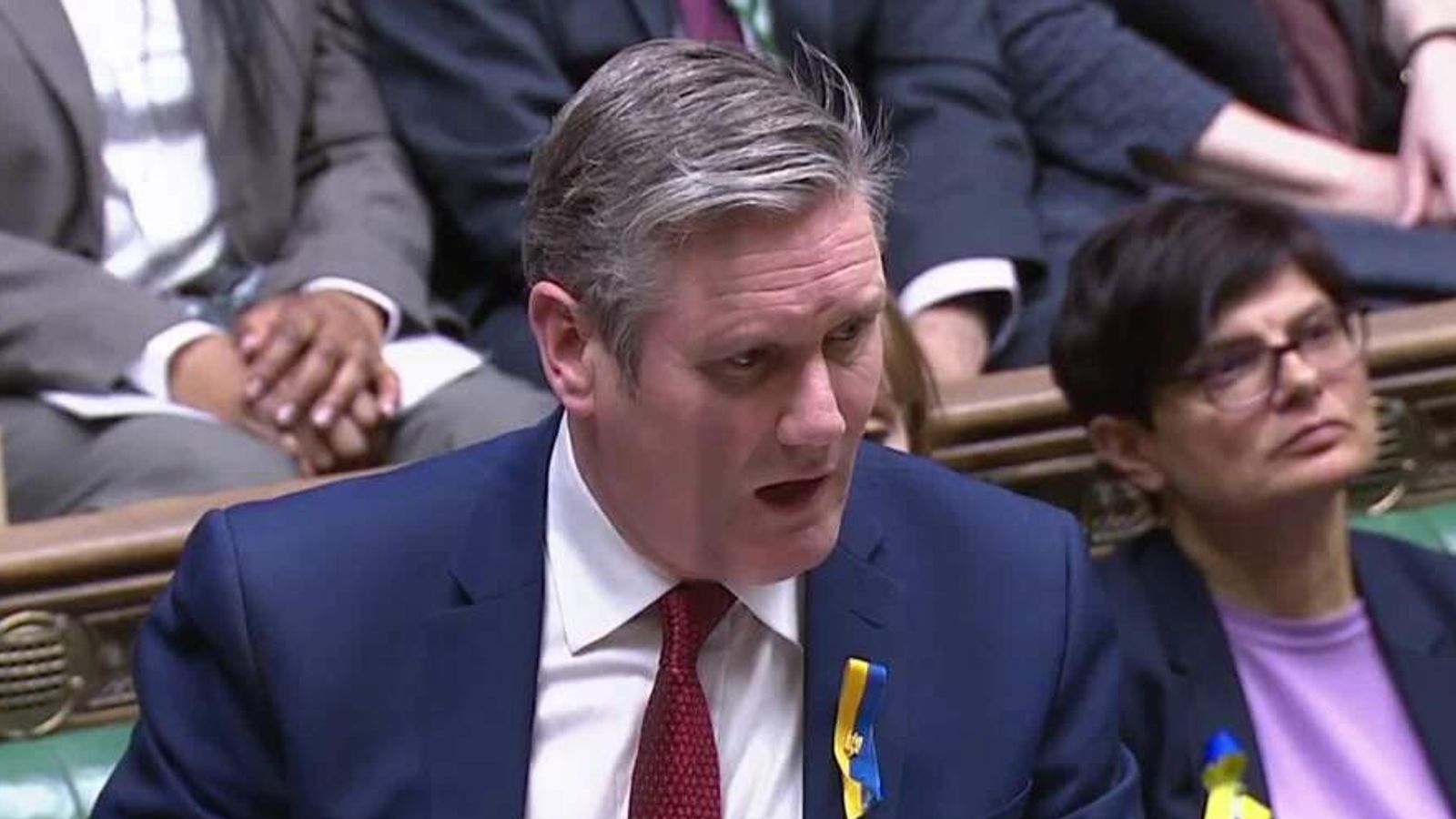 'Labour stands with democracy' | News UK Video News | Sky News