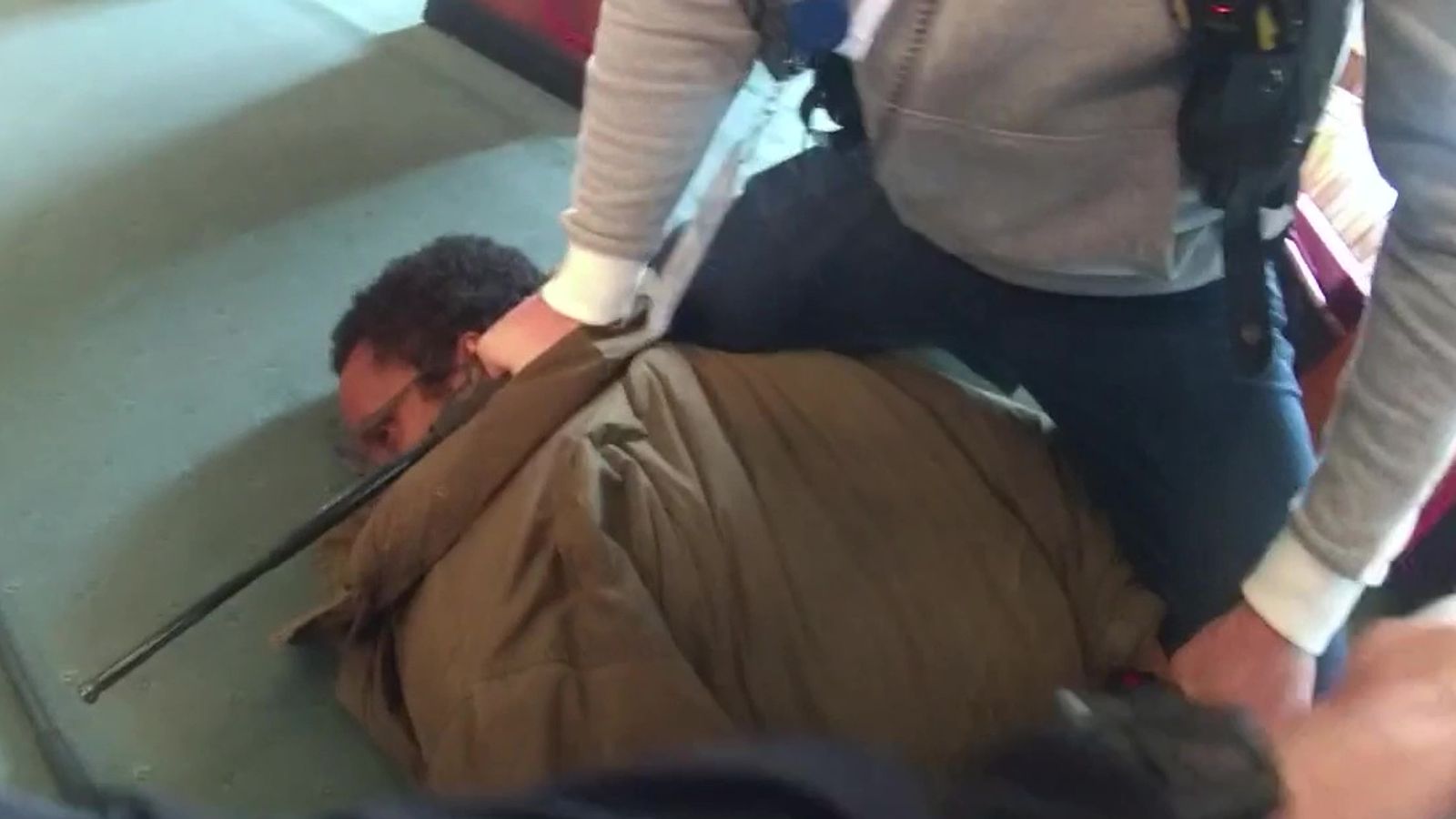 Bodycam footage shows arrest | News UK Video News | Sky News