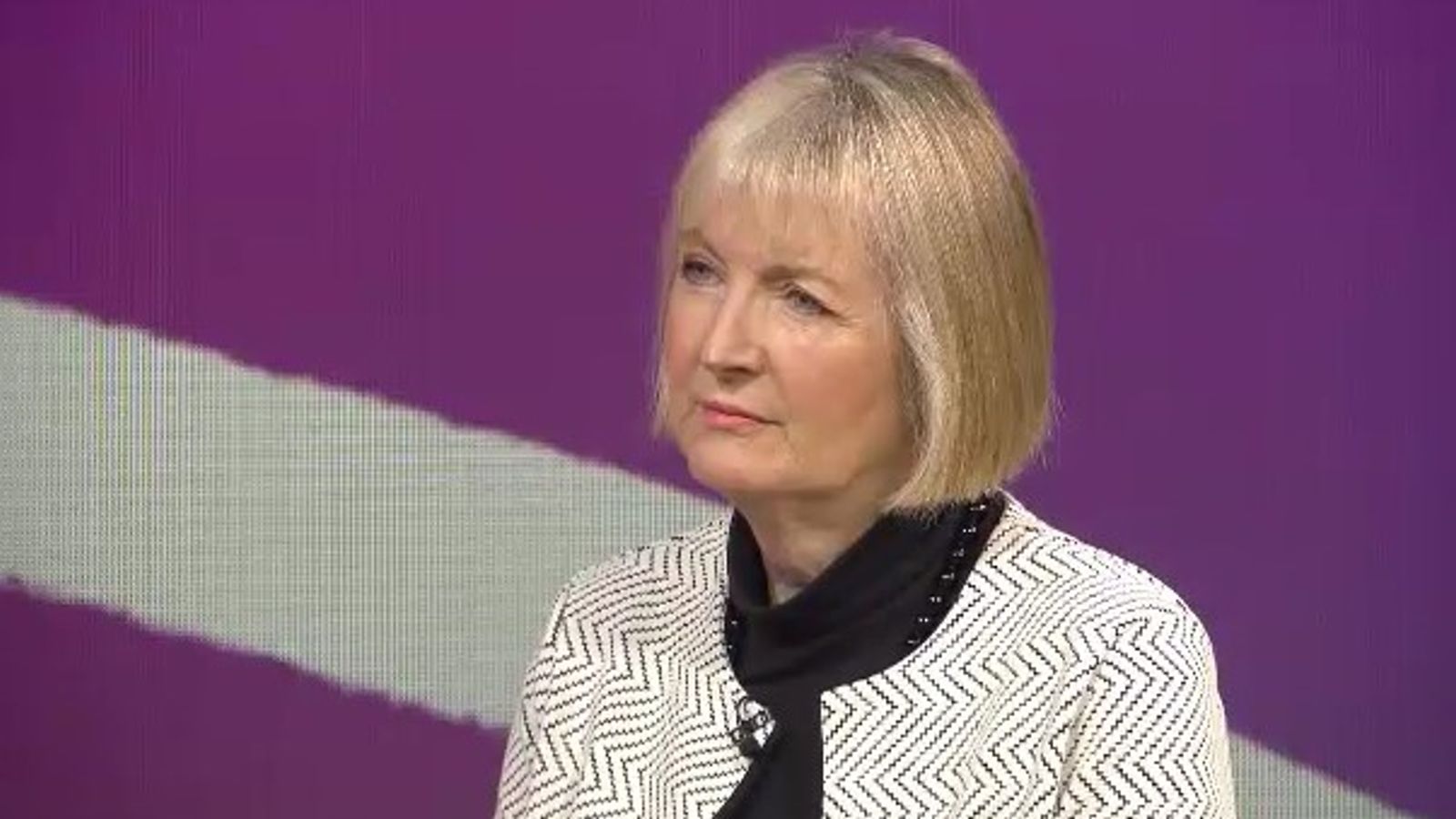 Beth Rigby Interviews.. Harriet Harman | News UK Video News | Sky News