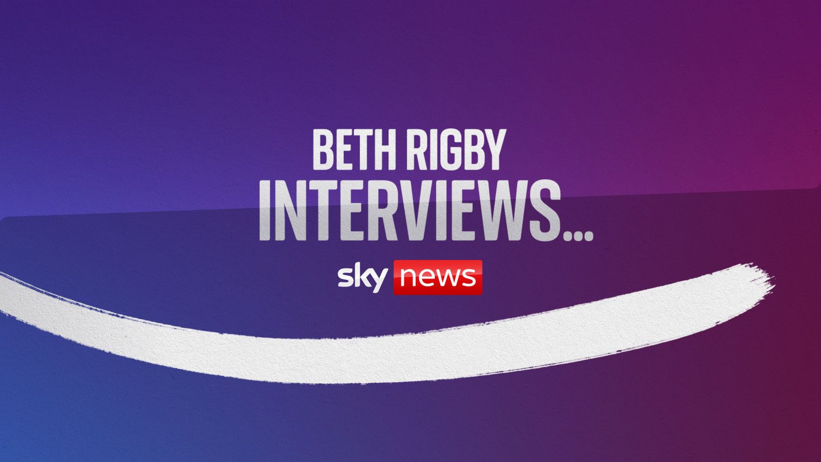 Beth Rigby Interviews... In Full | News UK Video News | Sky News