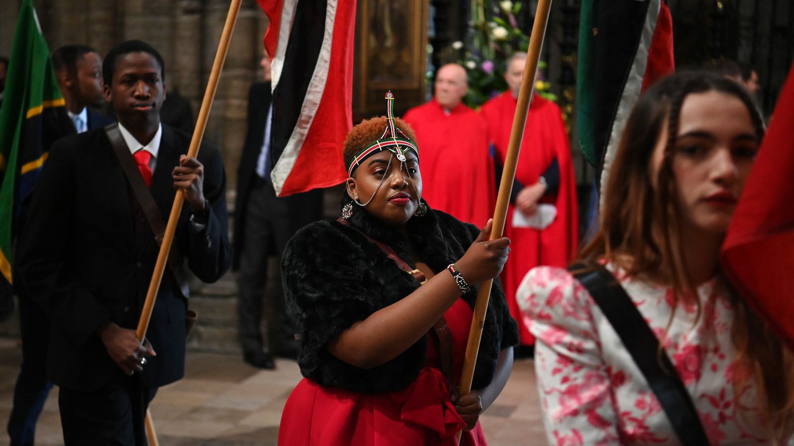 The Queen stresses commitment to continue to serve - as she misses ...