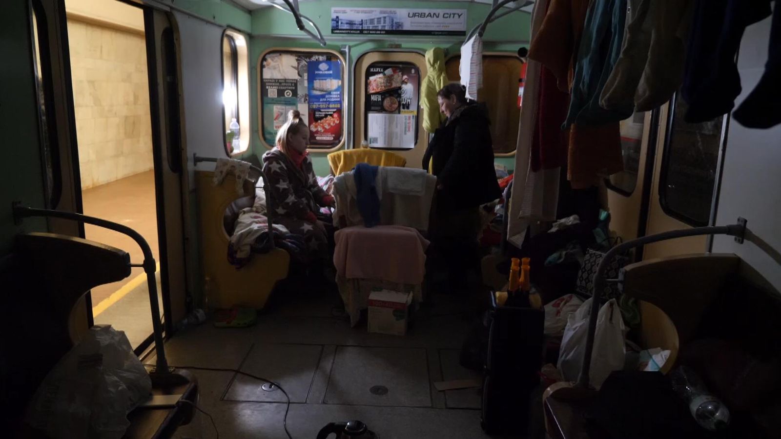 Ukraine: How people in Kharkiv are surviving underground | World News ...