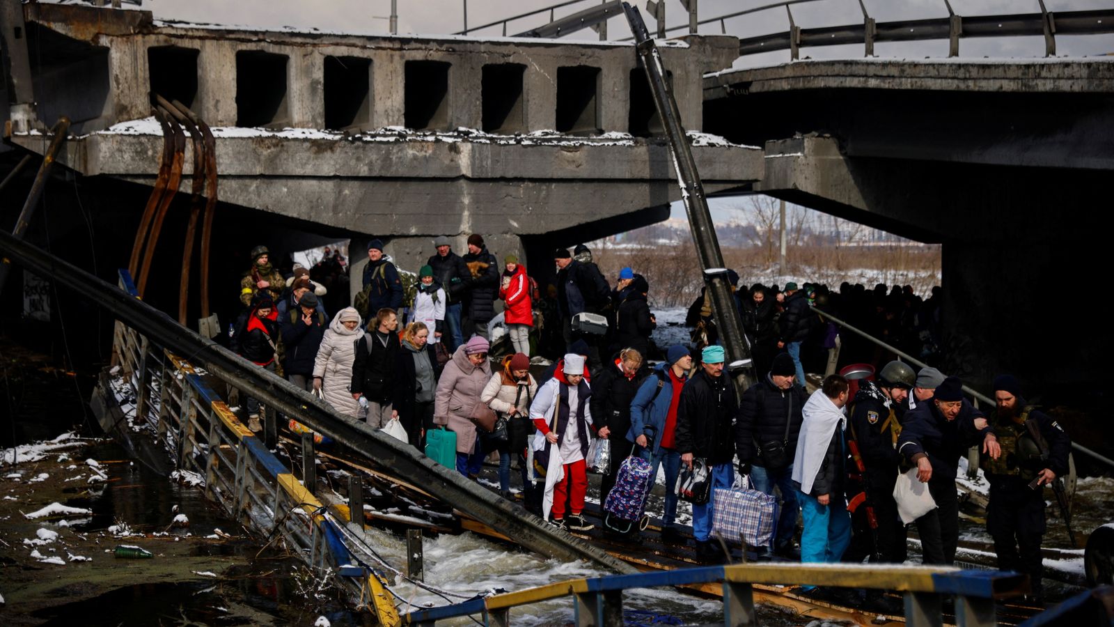 Ukraine war in pictures: Fifty days of devastation, death and ...