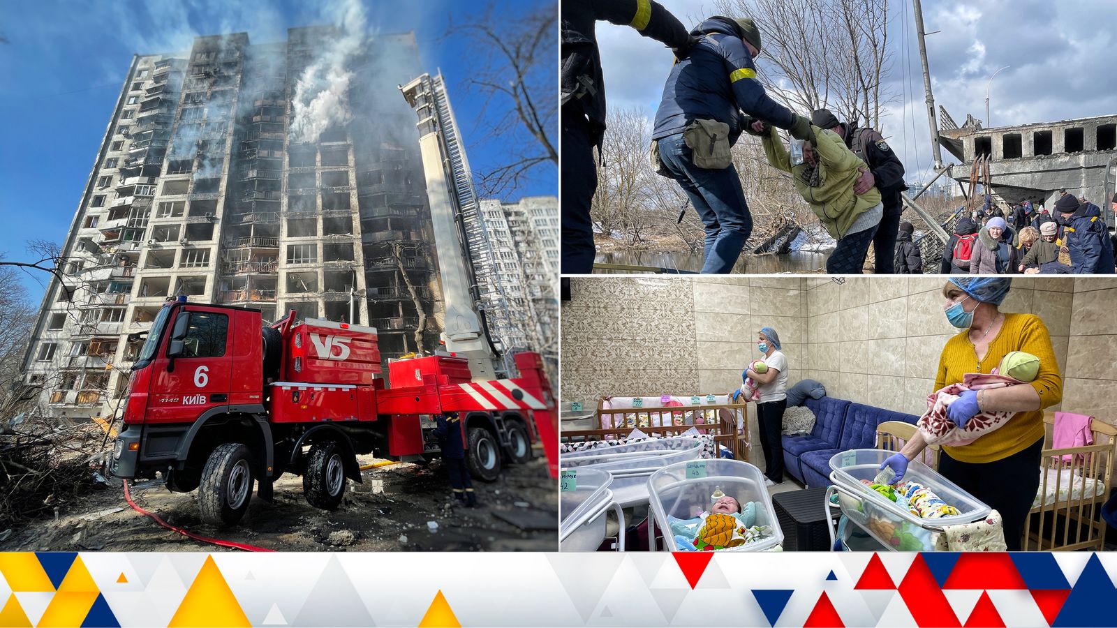 Ukraine war in pictures: Devastation, defiance and heartbreak near Kyiv ...