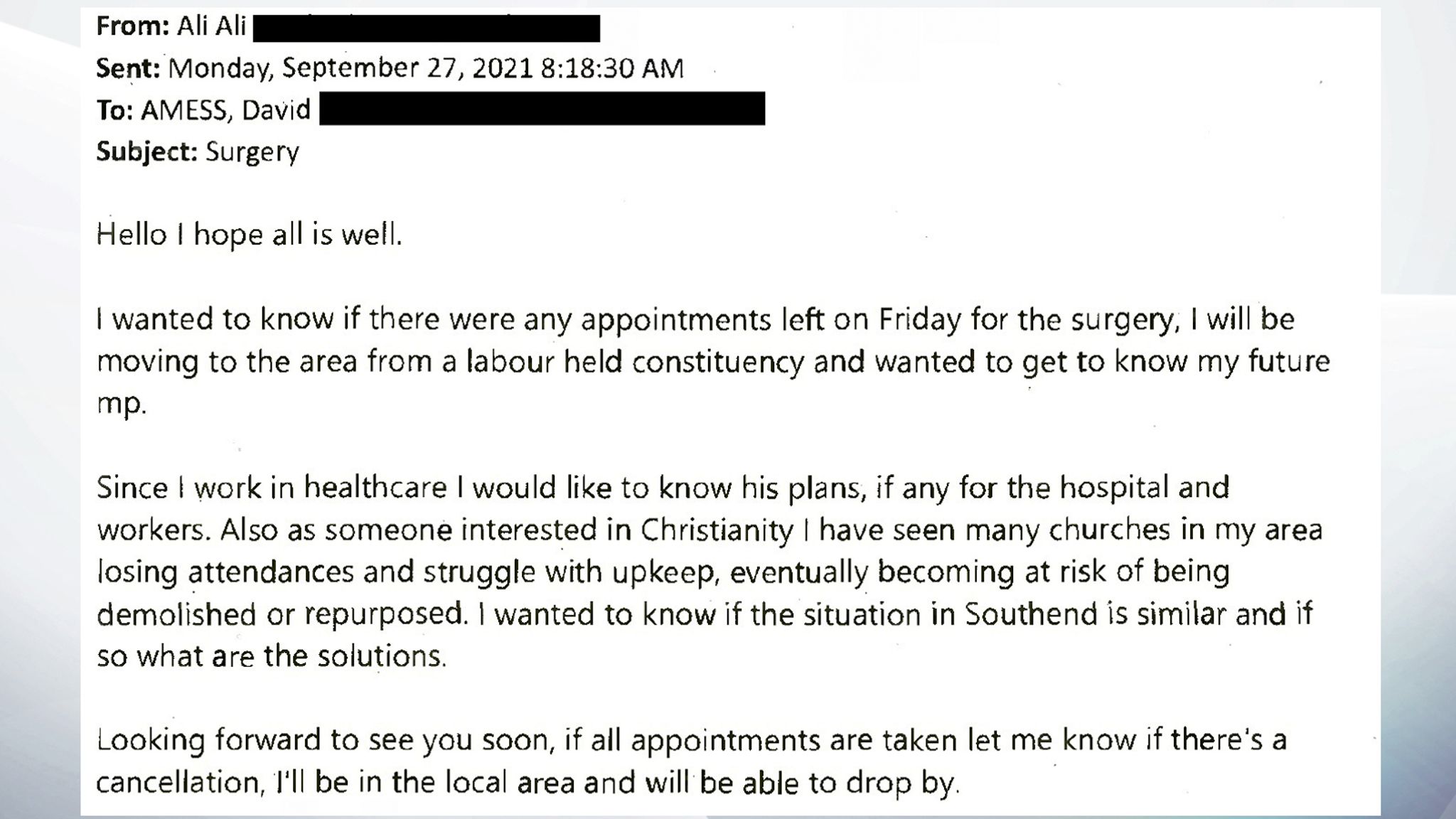 Sir David Amess murder: How 'fanatical terrorist' carried out MP ...