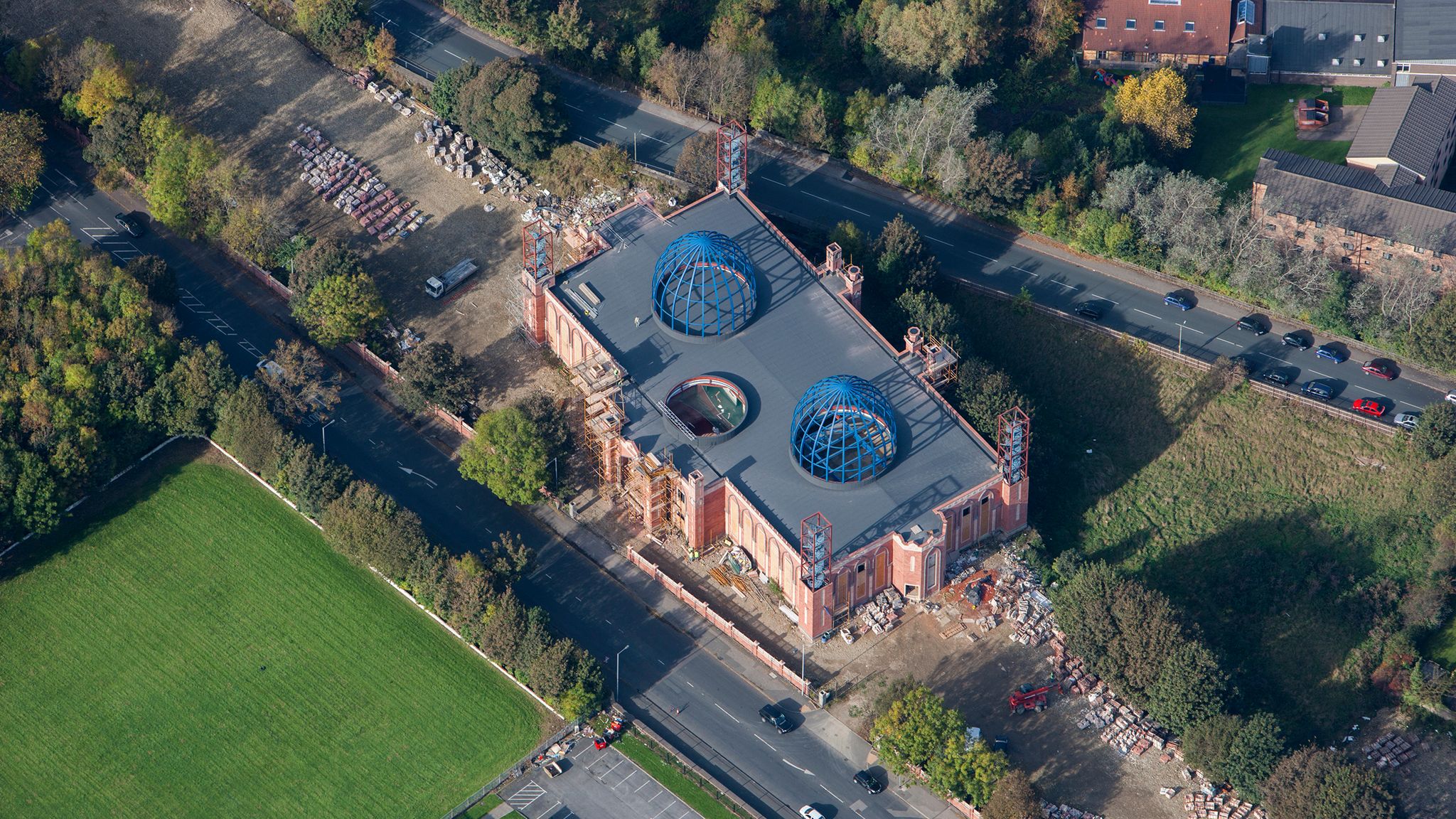 Stunning photos show a century of England from the air | UK News | Sky News