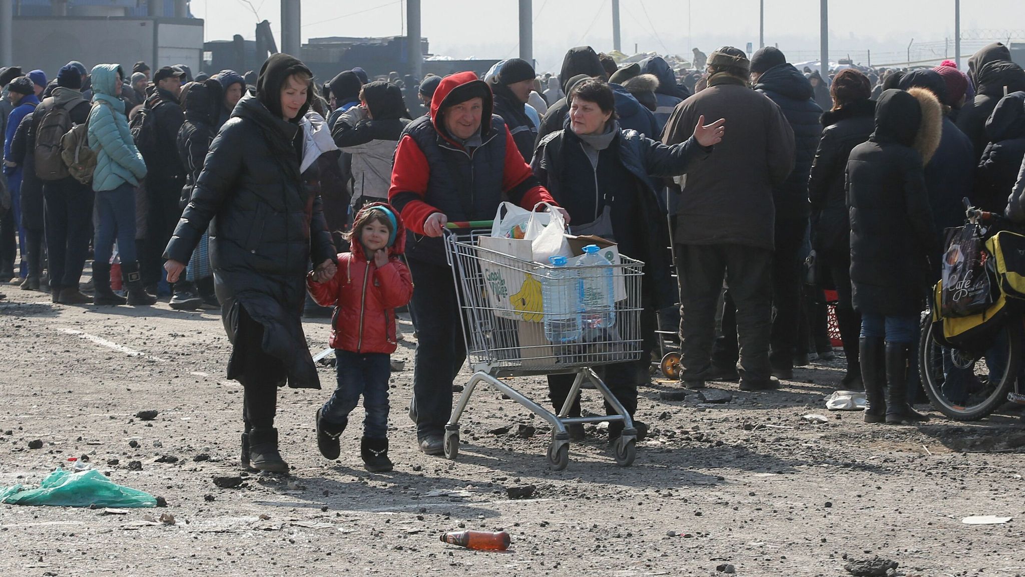 Ukraine war in pictures: Fifty days of devastation, death and ...