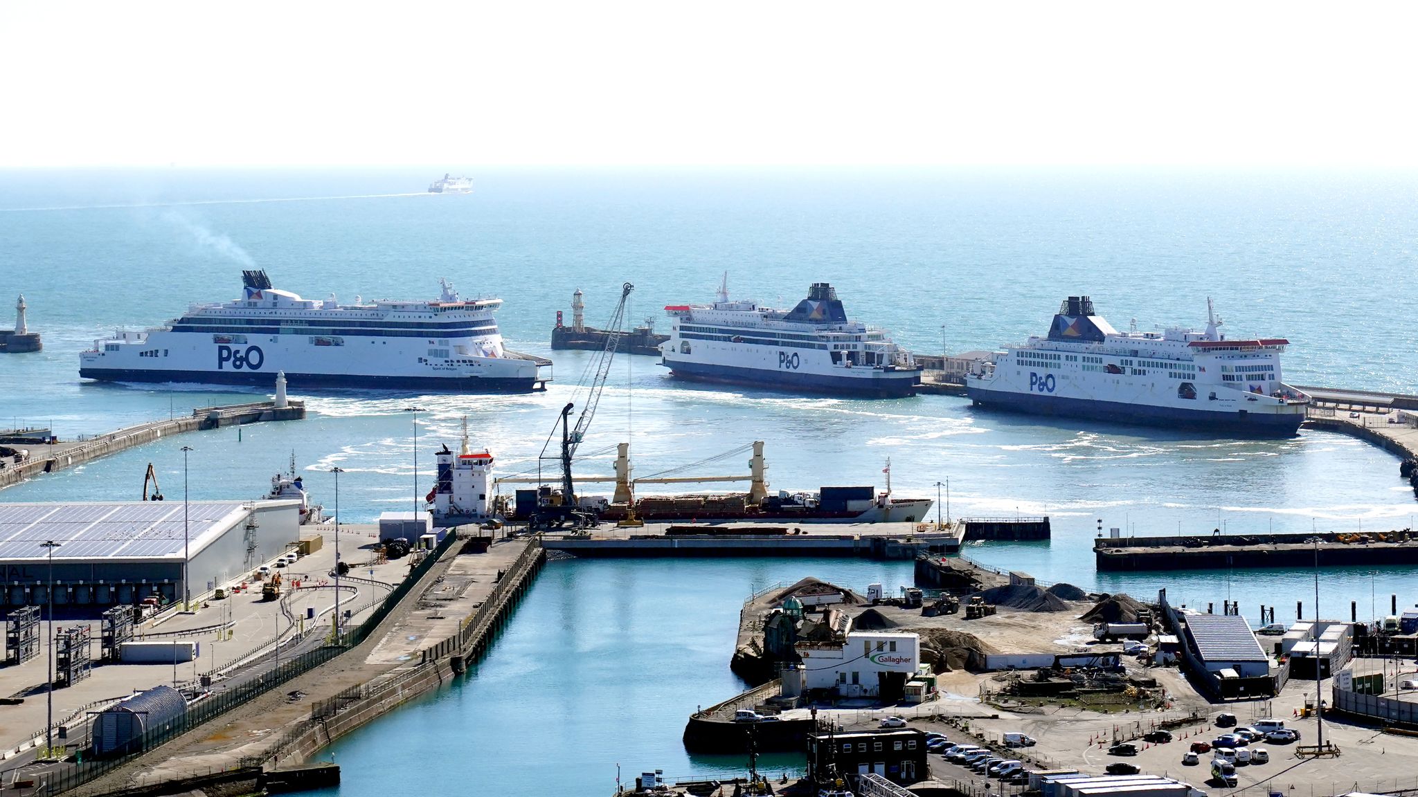 P&O Ferries makes 800 staff redundant and warns of 'significant ...