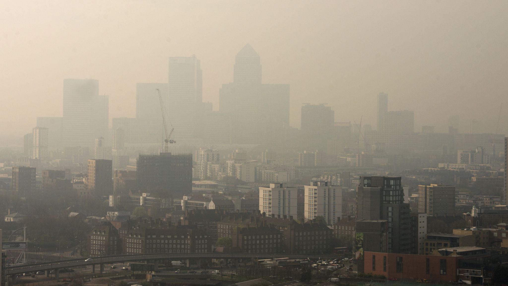 High air pollution warnings issued for parts of England - including ...