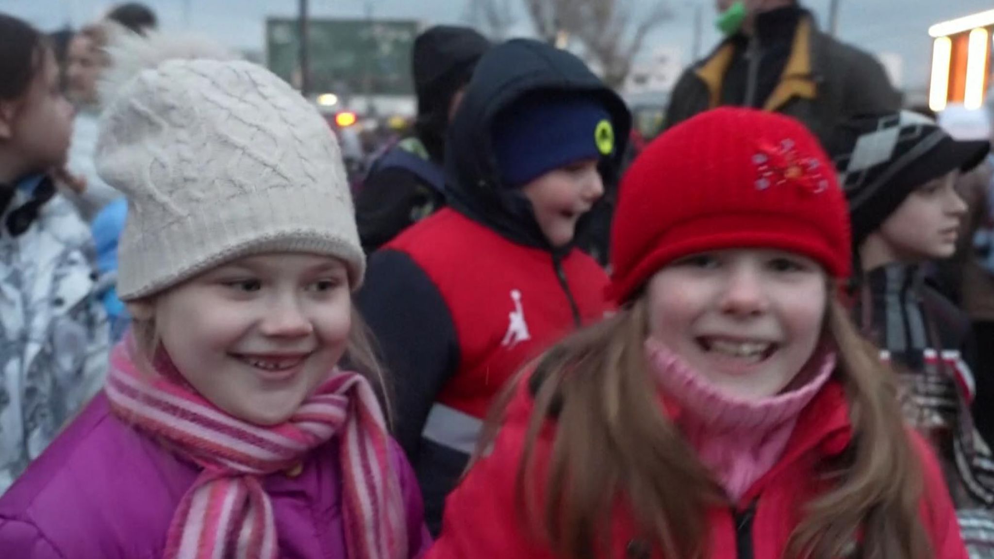 Ukraine invasion: Orphans fleeing Russian onslaught heading for Poland ...