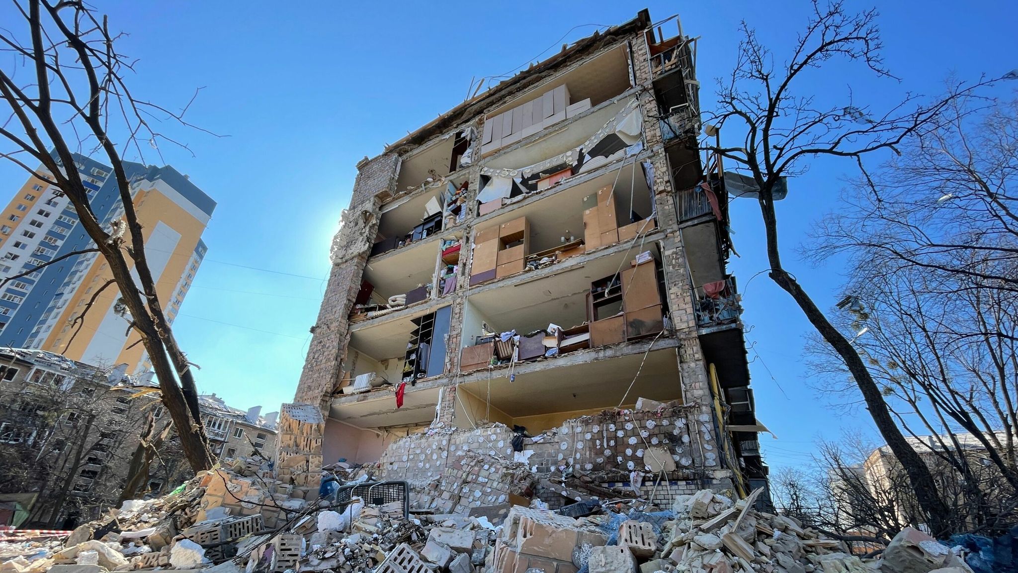 Ukraine war in pictures: Fifty days of devastation, death and ...