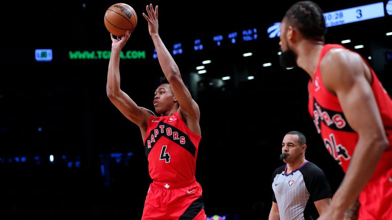 Scottie Barnes puts on a show for the Toronto Raptors | Video | Watch ...
