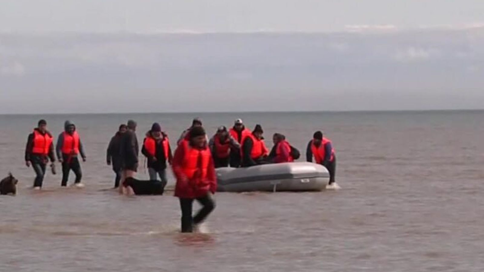Channel migrants arrive in Kent after Boris Johnson announces plan to ...