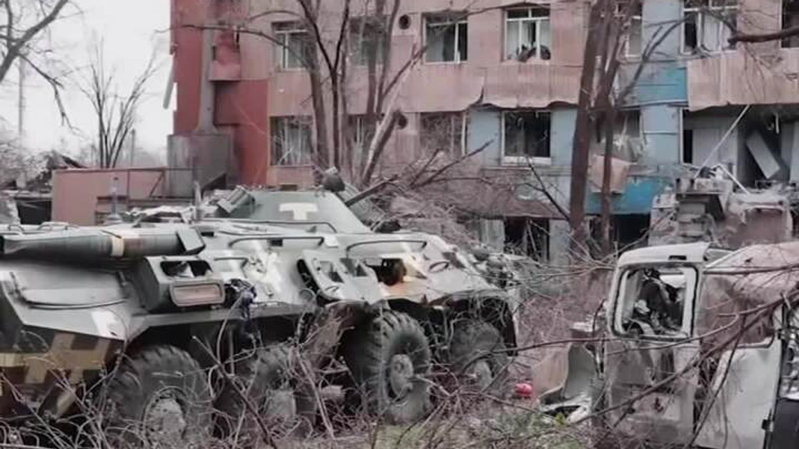 Ukraine war: Footage shows aftermath of fighting in Mariupol | World ...