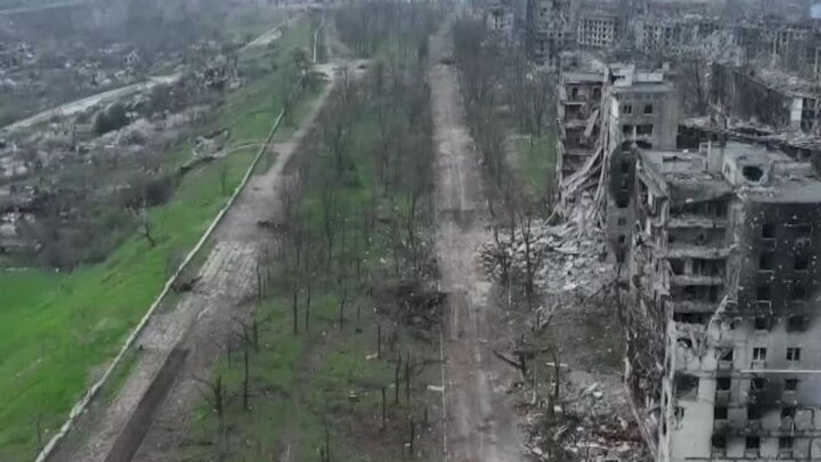 Mariupol destroyed by intensified fighting | World News | Sky News