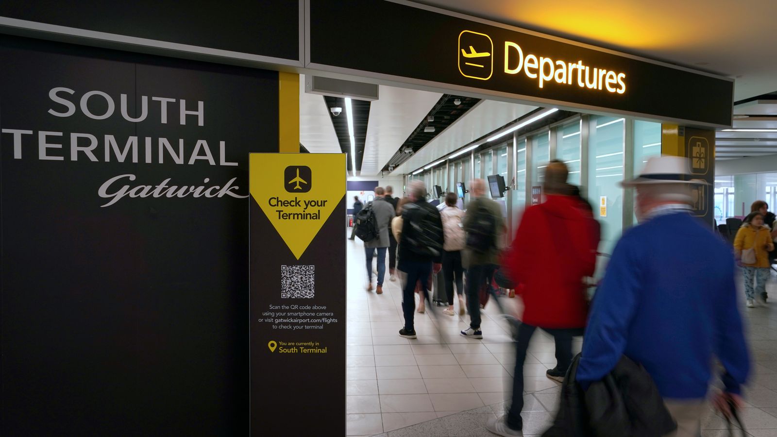 Network Rail apologises after sinkholes cause delays for Gatwick ...