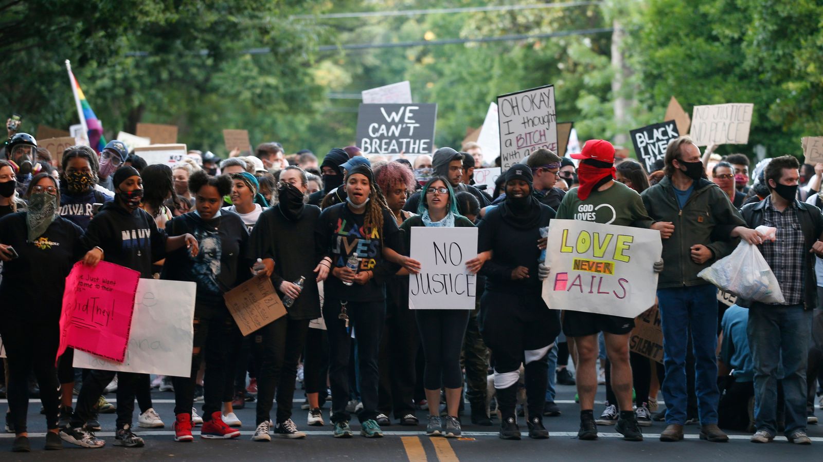 US police officers get their jobs back after pushing elderly man at ...